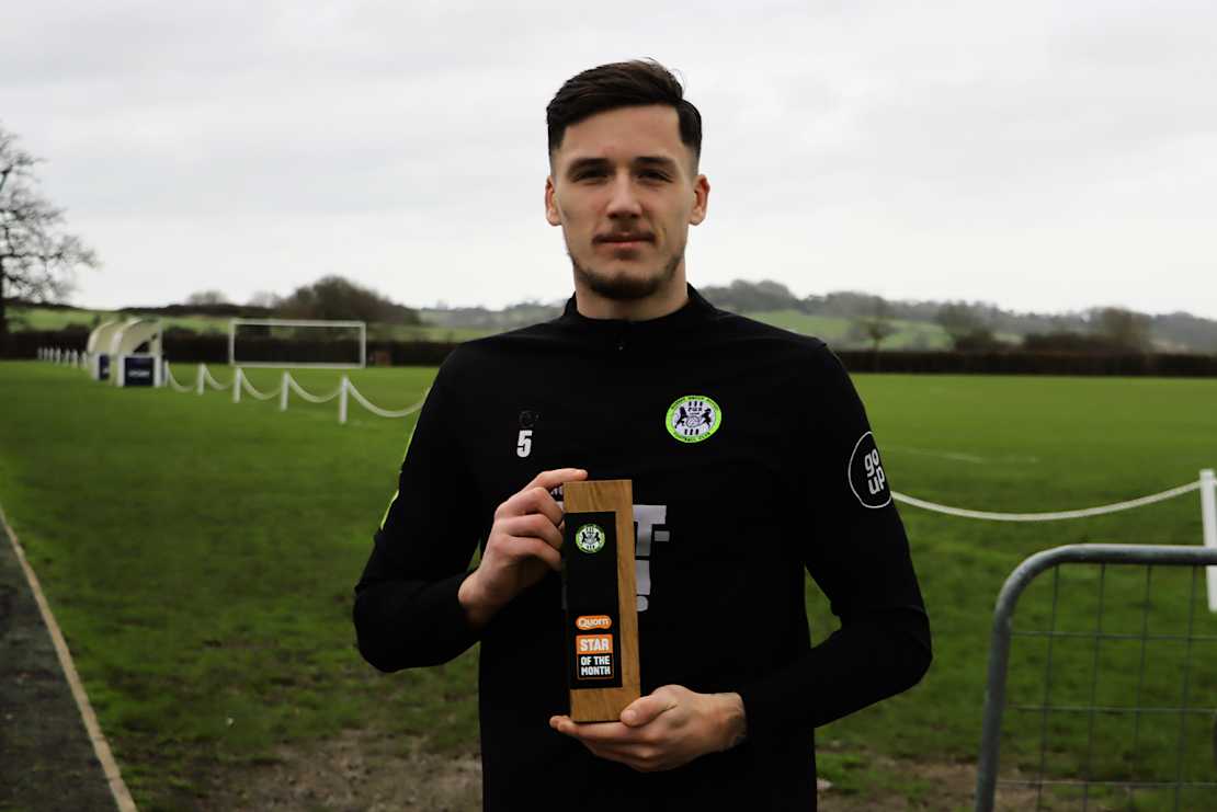 Casey wins December Quorn Star of the Month | WE ARE FGR