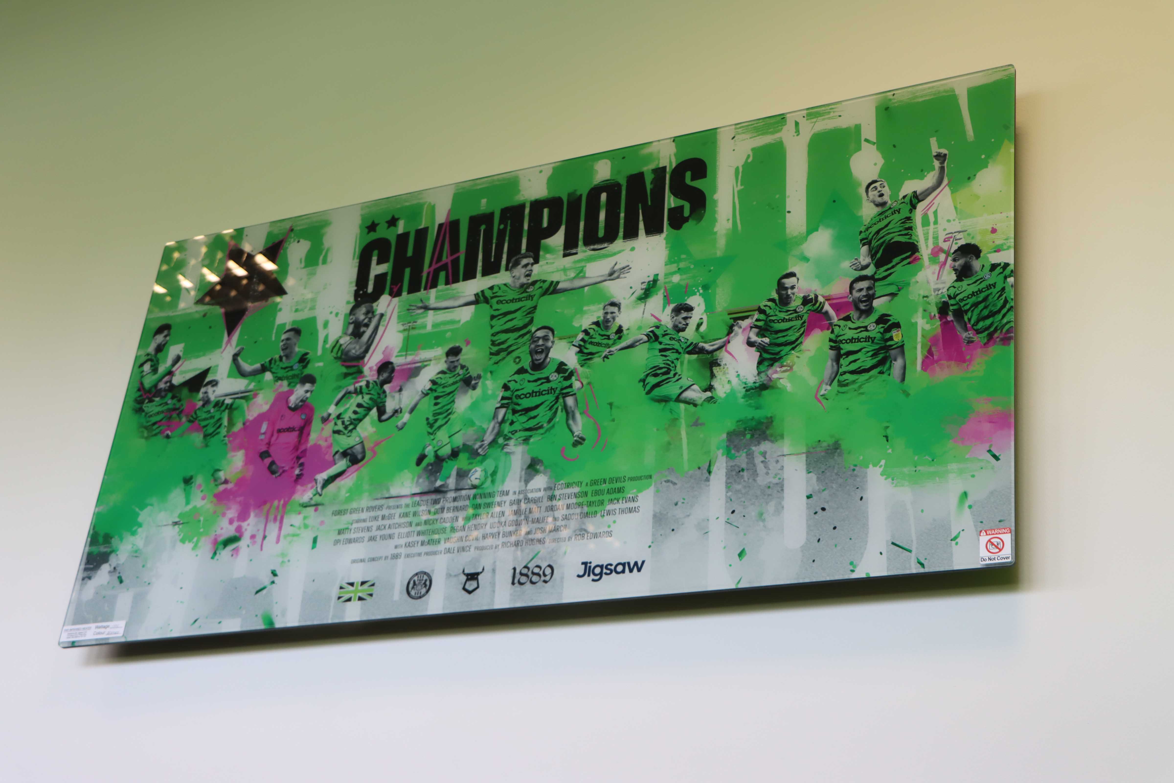 Forest Green Rovers & Jigsaw Infrared | WE ARE FGR