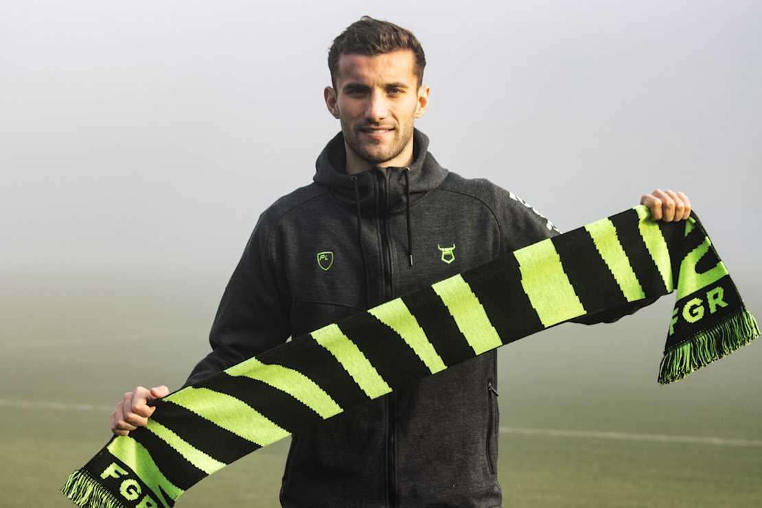 New signing Cargill checks into innocent New Lawn | WE ARE FGR