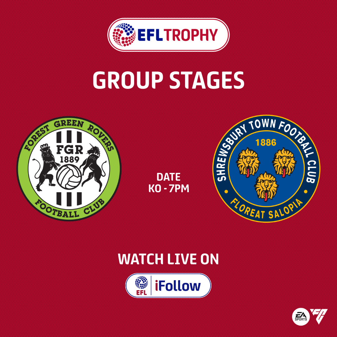 How to watch FGR vs Shrewsbury | WE ARE FGR