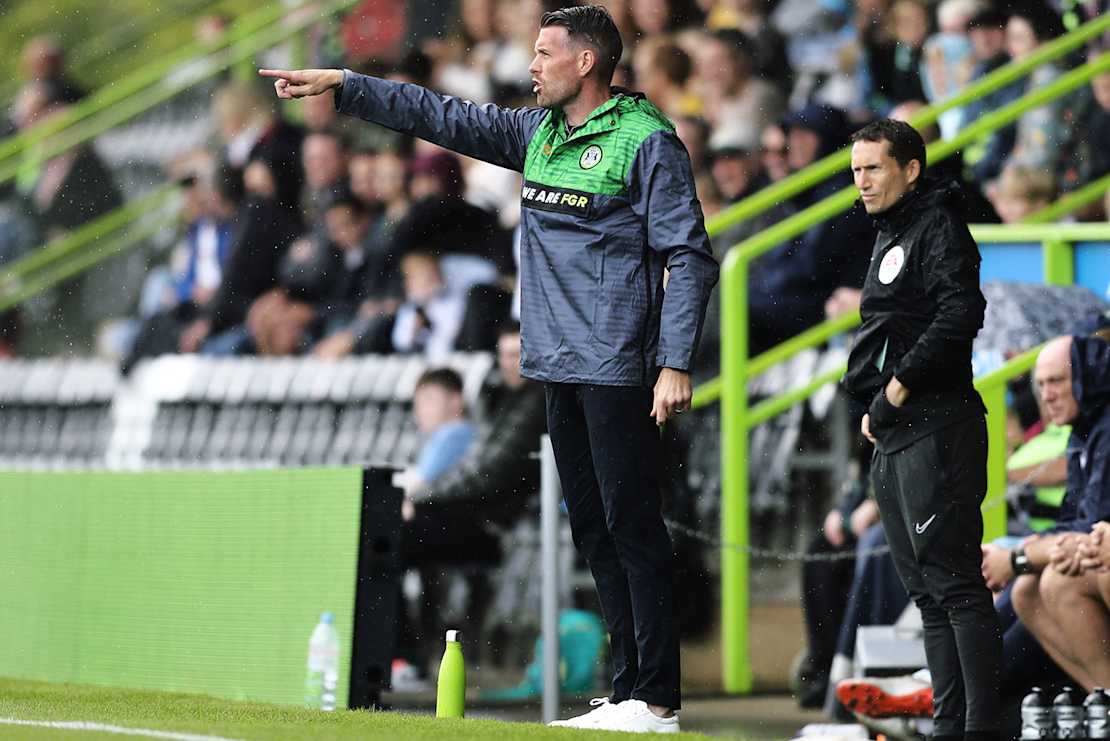 Edwards focussed on Rochdale challenge | WE ARE FGR