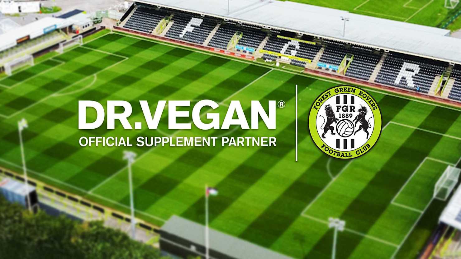 DR.VEGAN become official supplement partner | WE ARE FGR