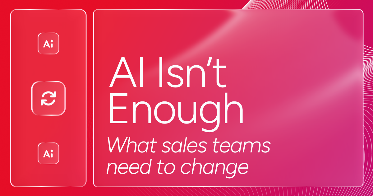 AI Isn't Enough: Fix These Sales Problems First | ZoomInfo