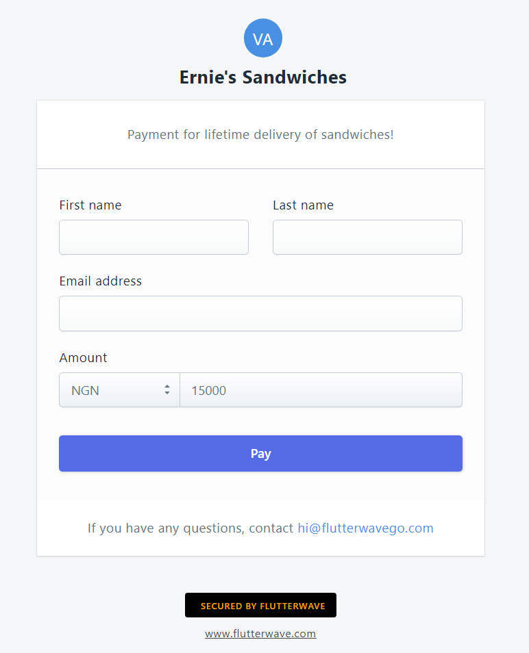 Receiving payments | Flutterwave Help Center