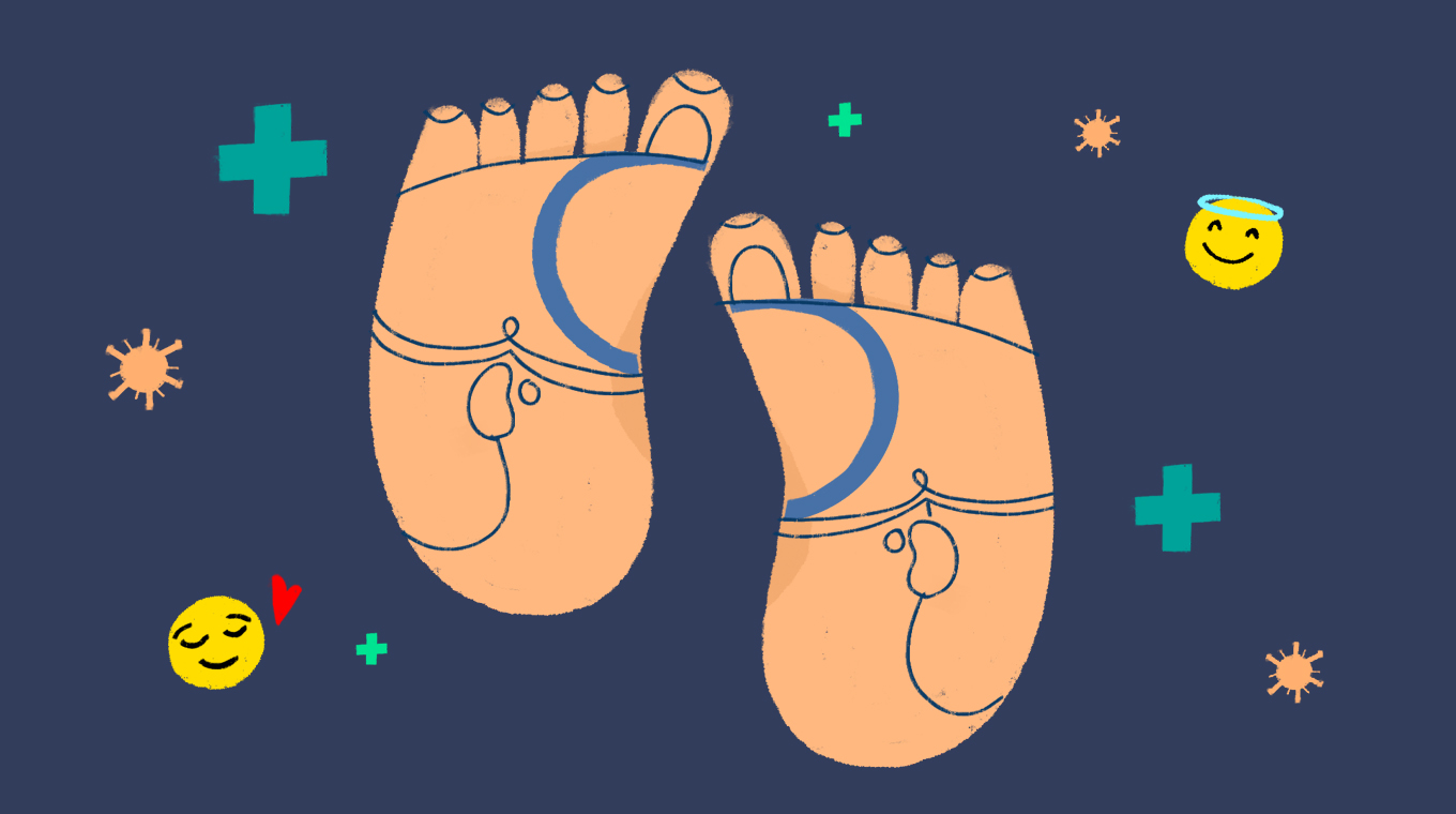 Baby Foot Reflexology: A Simple Guide To Pressure Points | LittleThings.com