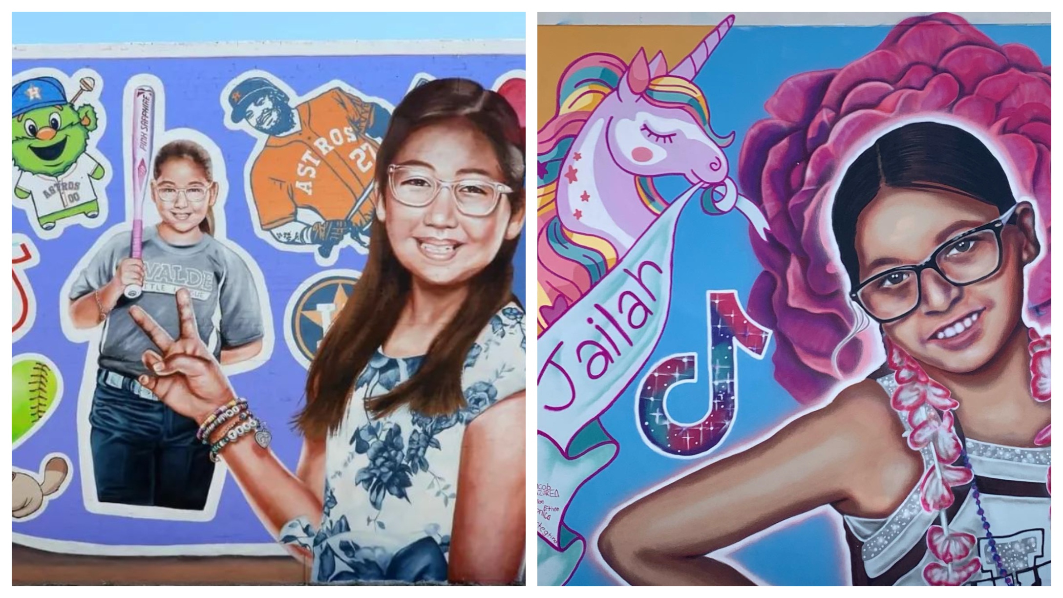 One Year Later Murals Honoring 21 Uvalde Victims Offer Healing ...