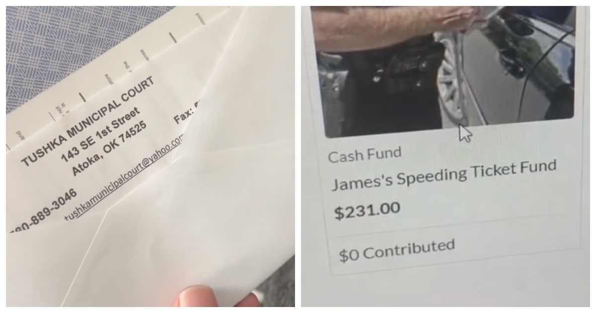 Hilarious Couple Put Speeding Ticket On Wedding Registry So Guests ...