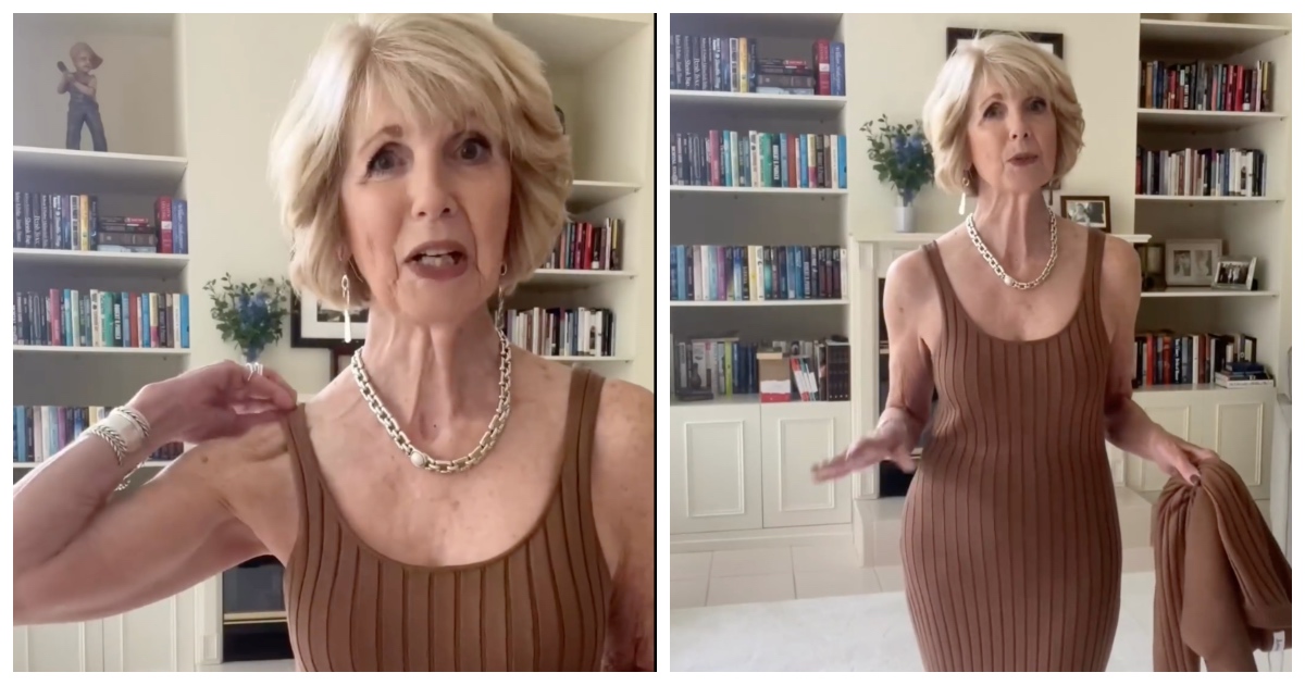 76-Year-Old Influencer's Dress Is Deemed Inappropriate For Her Age ...