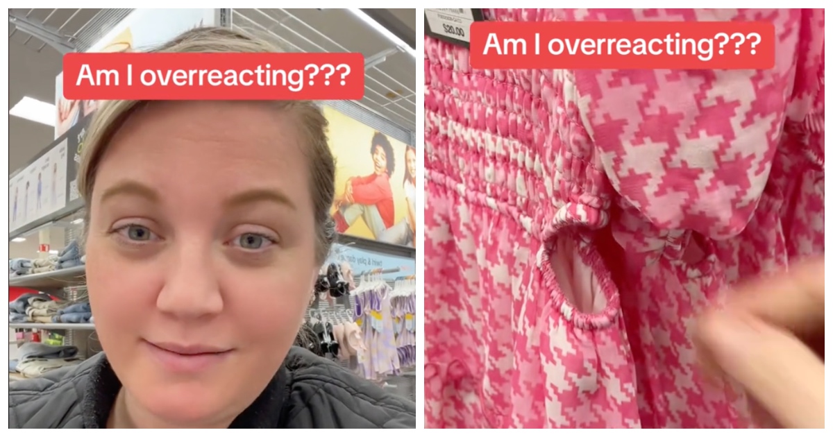 Mom Sees Target Kids Dress With Slits, Thinks It's Inappropriate ...