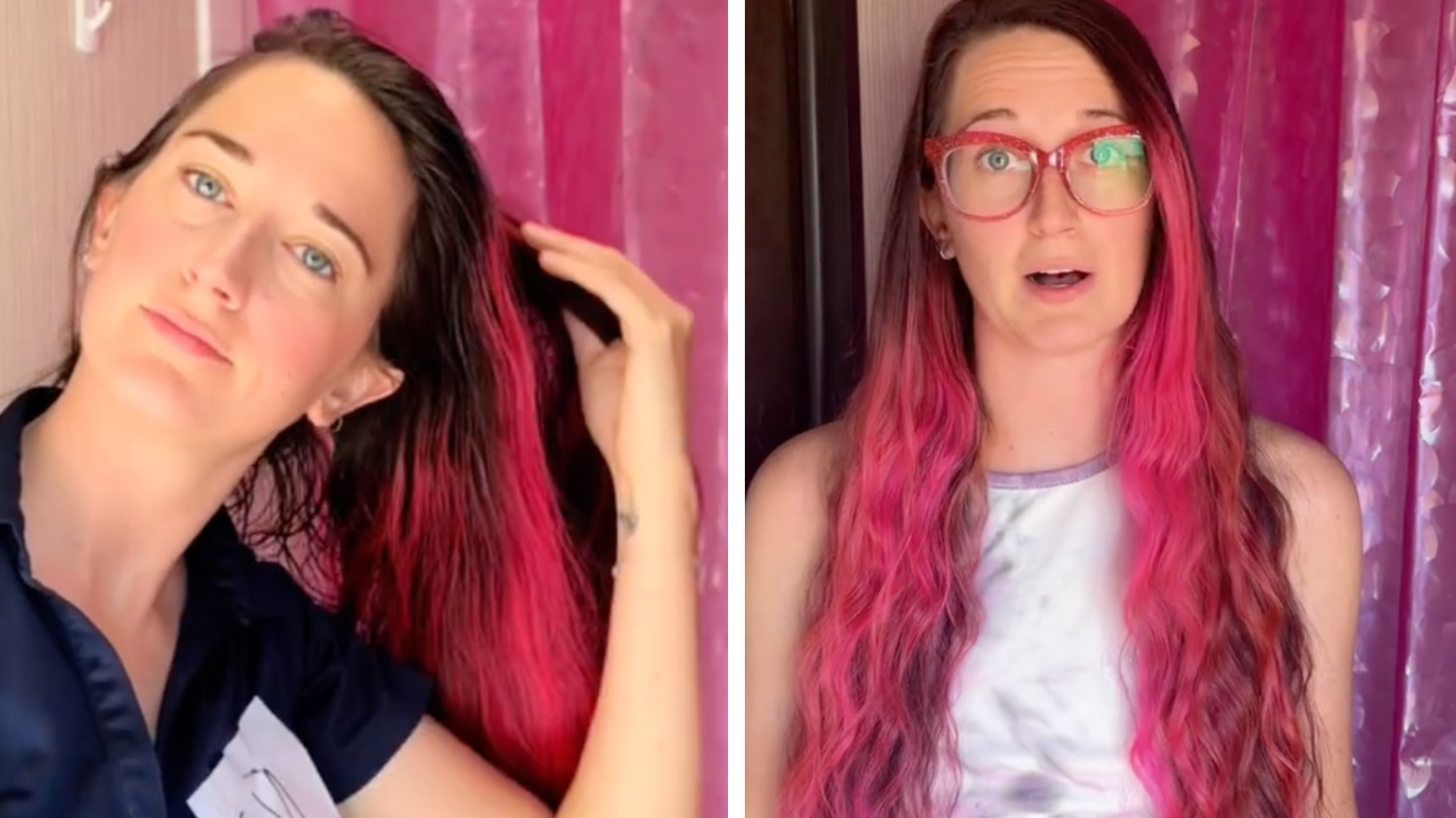 Woman Wears Weird Wigs To Work Every Day Since Pink Hair Isn't Allowed ...
