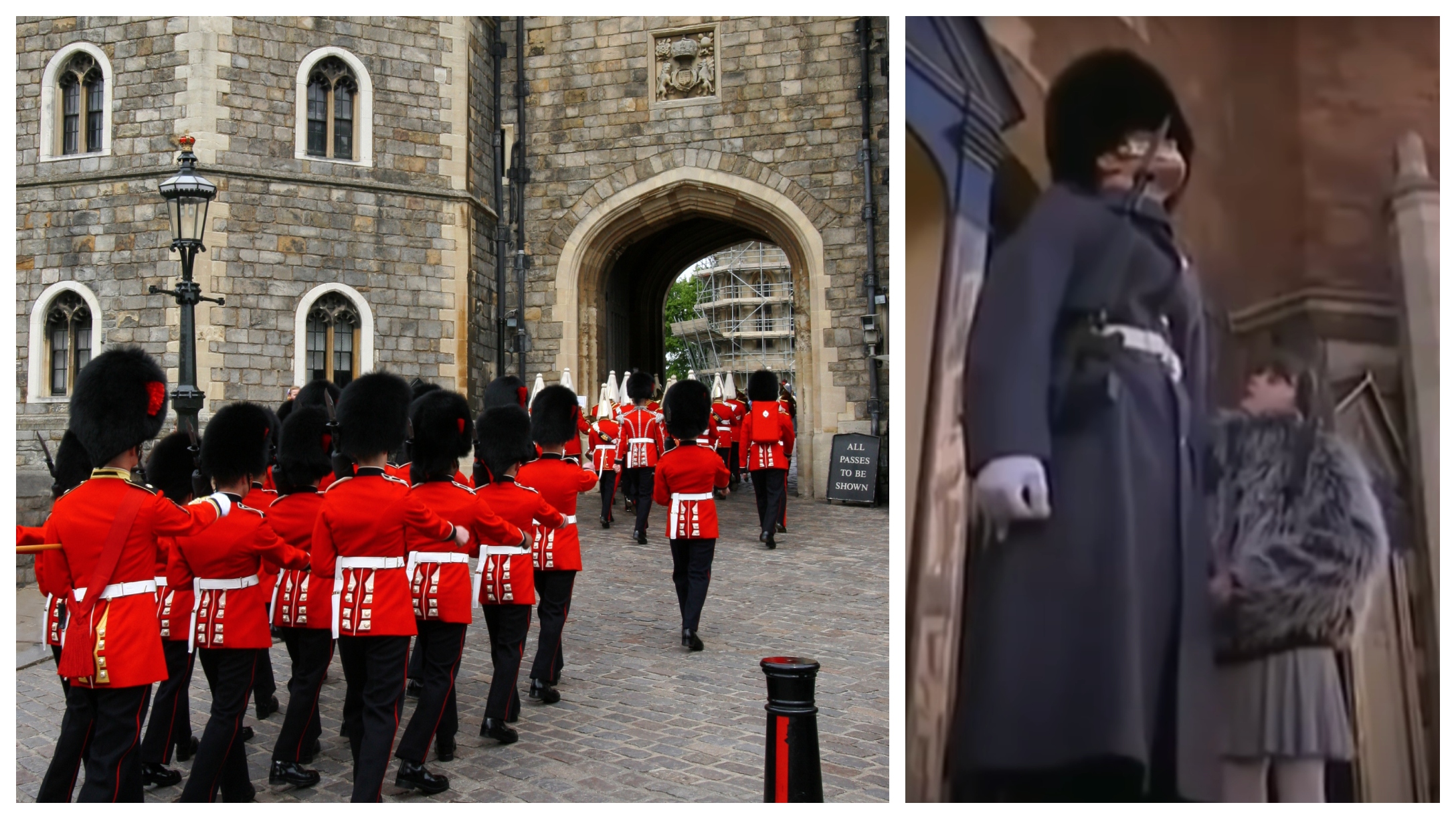 The Heartwarming Moment A King’s Guard Holds His Sister’s Hand ...