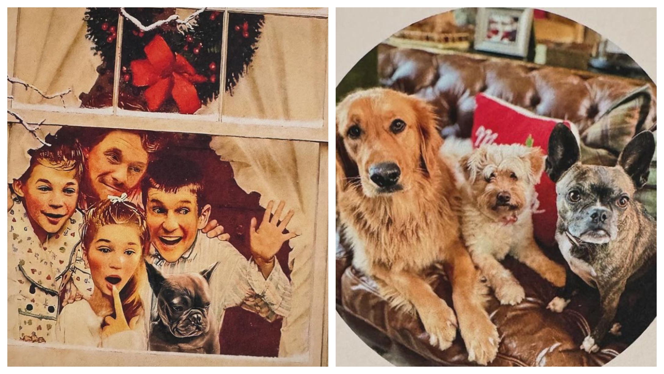 Neil Patrick Harris And Family Spread Cheer With A Retro-Themed Holiday ...