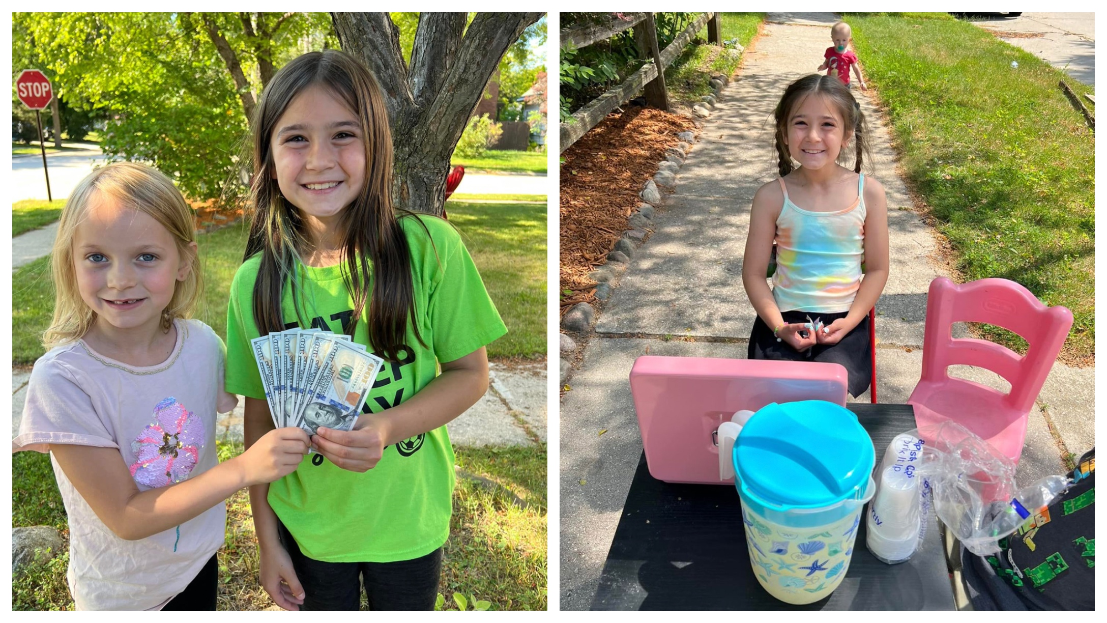 Young Girl Hosts Lemonade Stand To Raise Money For Mental Health After ...