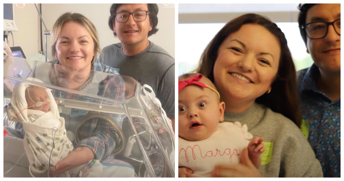 Baby Born At 1 Pound, 5 Ounces, Goes Home For The First Time In 9 ...