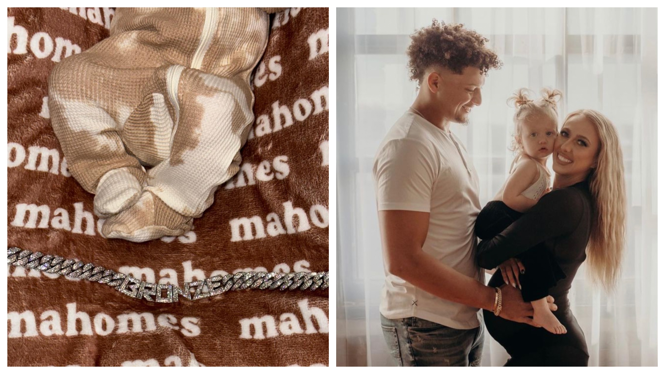 Patrick And Brittany Mahomes Welcome Son Patrick 'Bronze' To The World ...