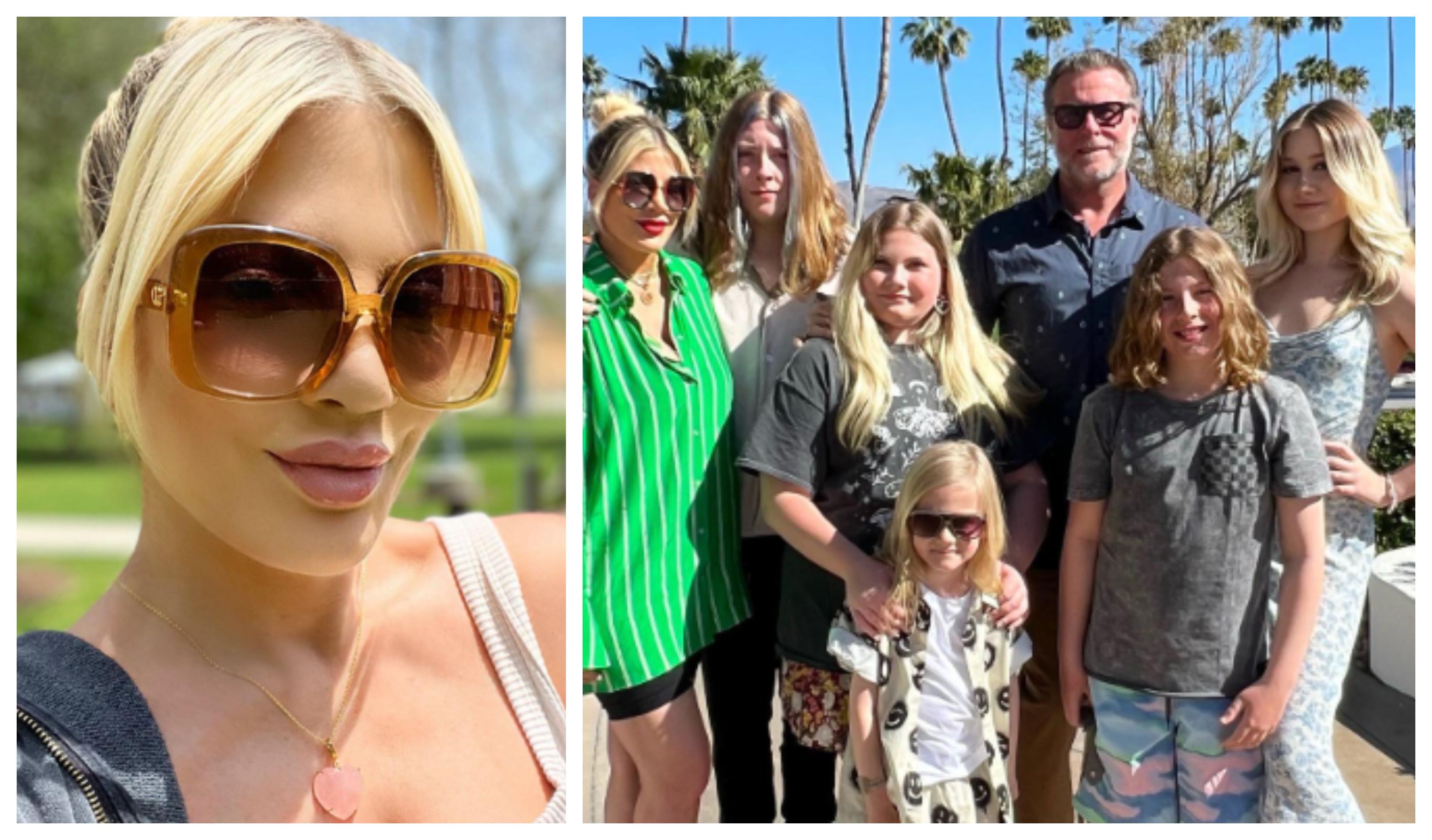 Tori Spelling And Her Kids Are All Photographed Living In An RV Park ...