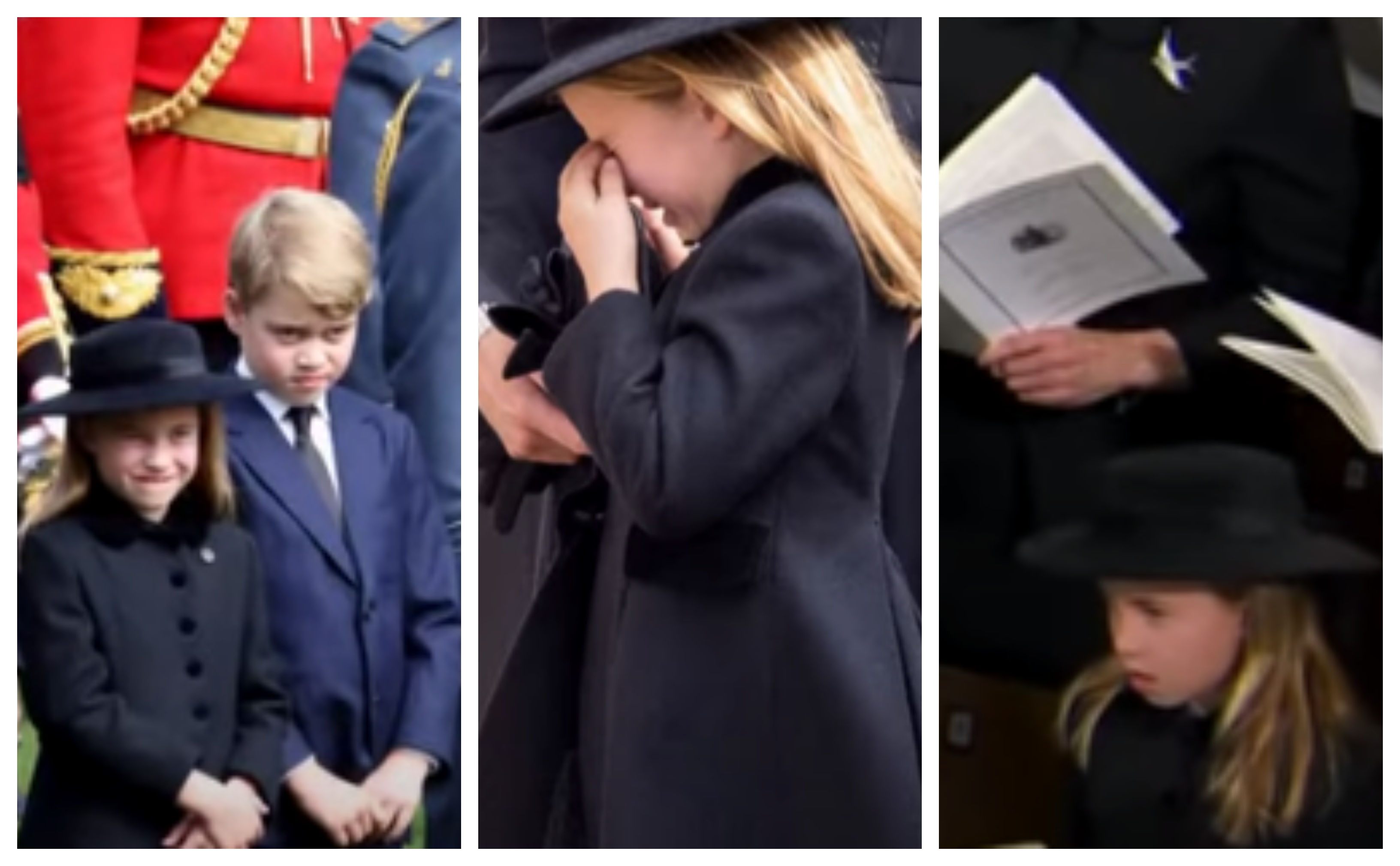 Princess Charlotte Stayed Composed At Queen's Funeral Until One Big ...
