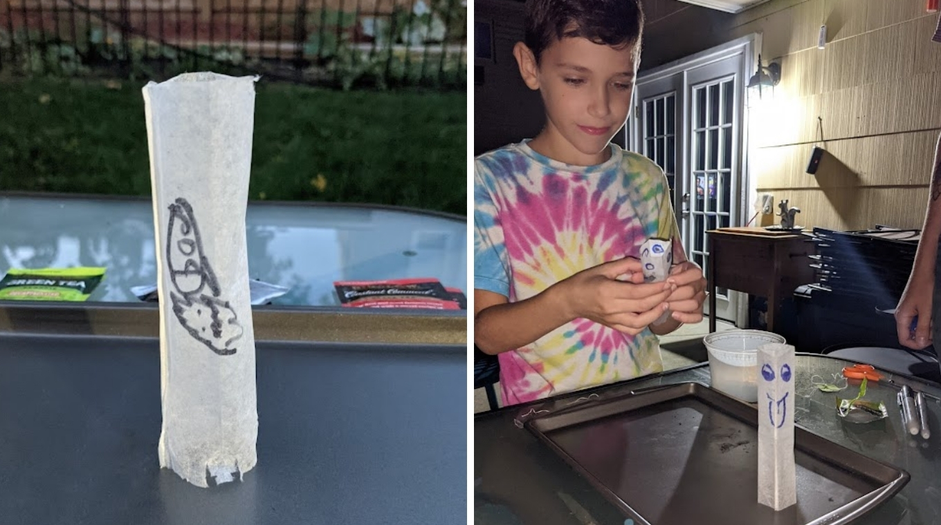 I Made Flying Tea Bag Ghosts For A Casual Thermodynamics Experiment ...