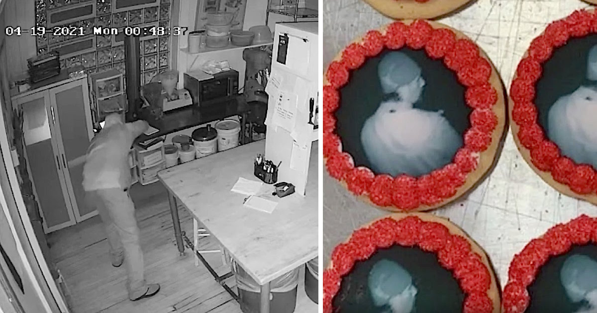 Bakery Owners Help Catch Suspected Thief By Putting His Face On Sugar ...