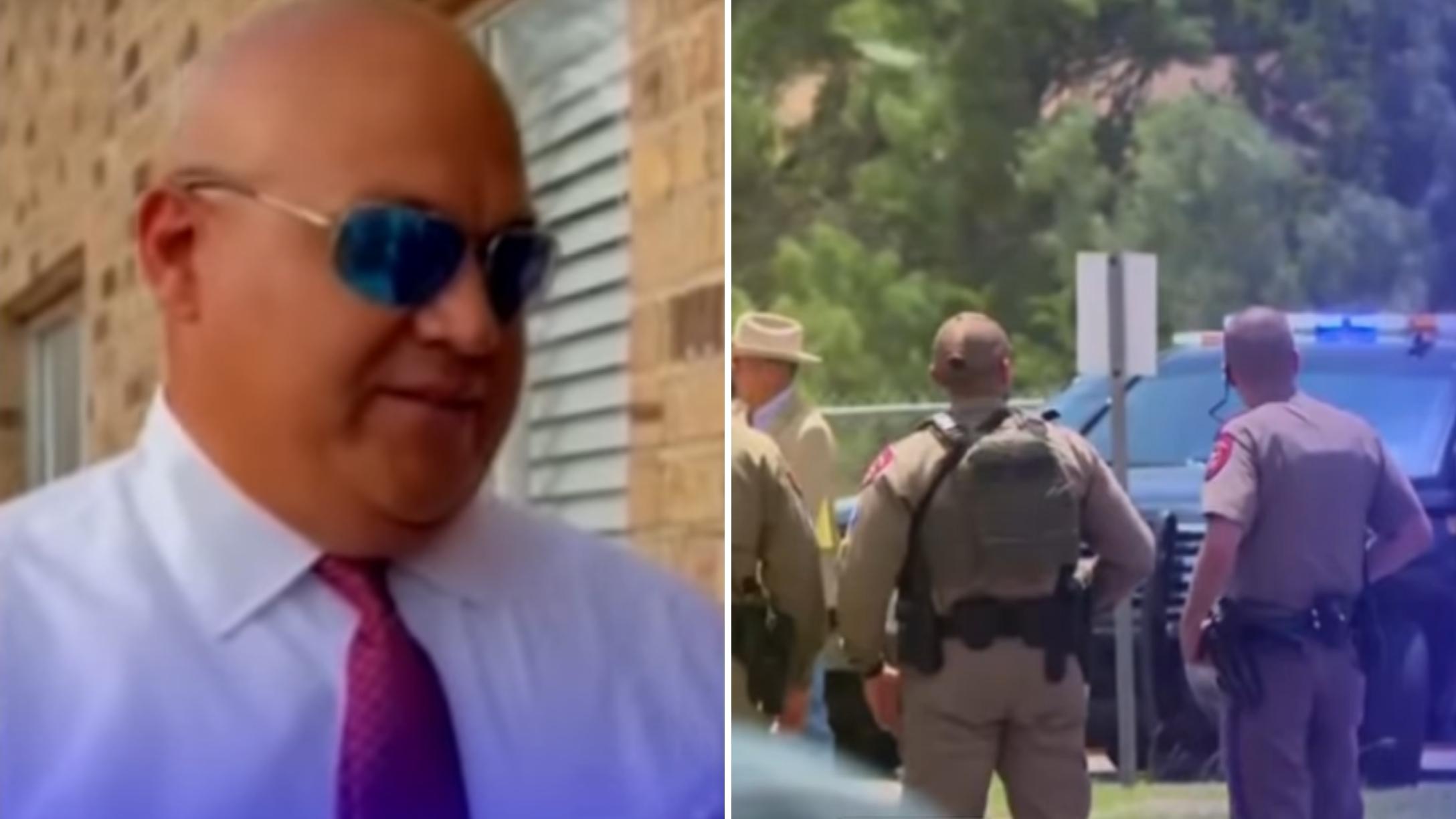 Uvalde Police Chief Evades Questions After Sources Say He's Not ...