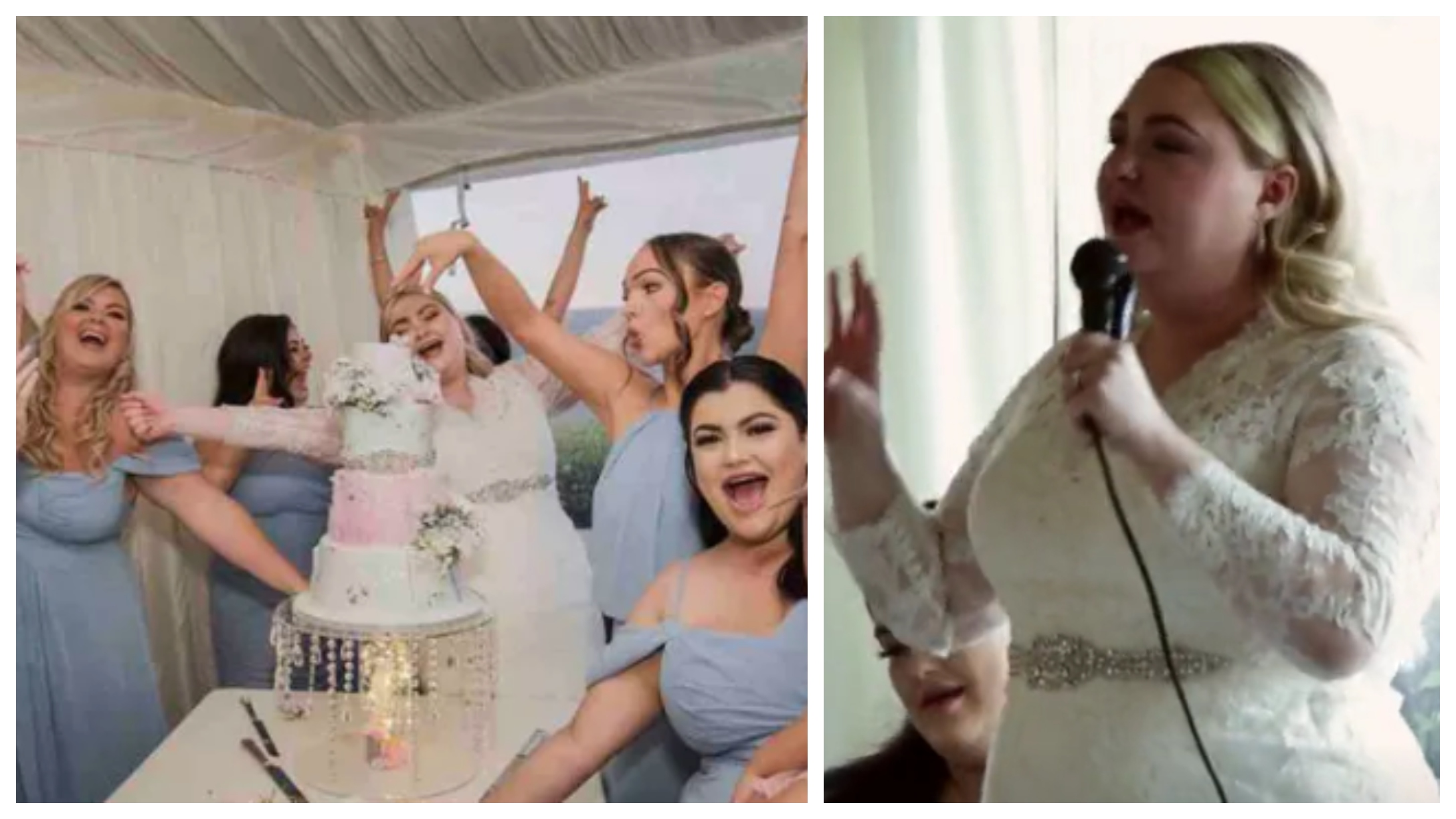 A Bride Carried On With Her Wedding After Being Left At The Altar ...