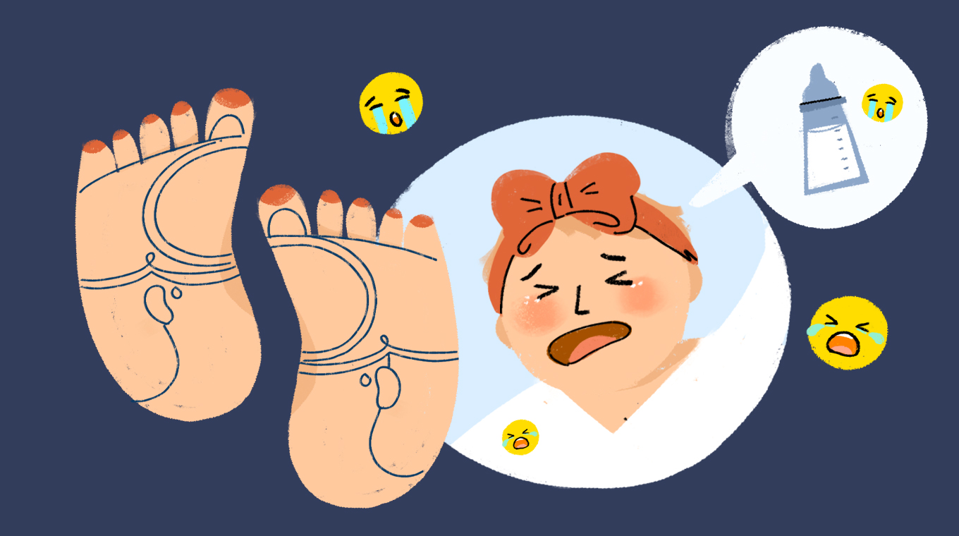 Baby Foot Reflexology: A Simple Guide To Pressure Points | LittleThings.com