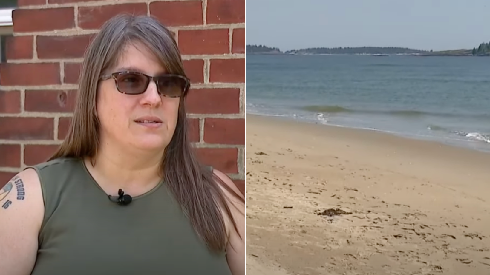 Woman Surprised By Suddenly Getting Caught In Quicksand At Maine Beach ...