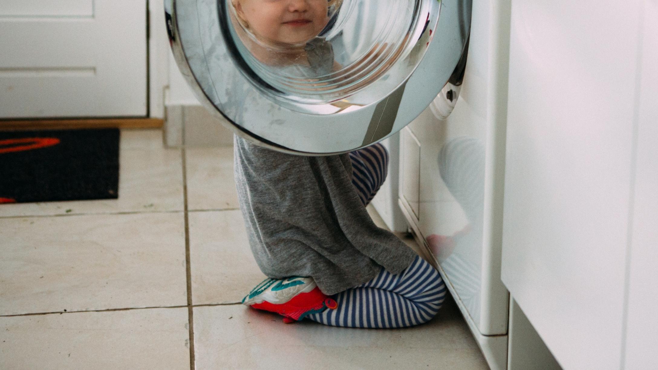 Mom Posts Warning After Finding 3-Year-Old Trapped In Washing Machine ...