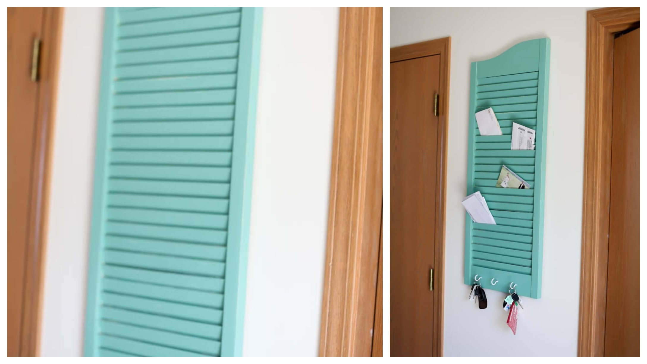 Here's How To Repurpose Old Window Shutters At Home | LittleThings.com