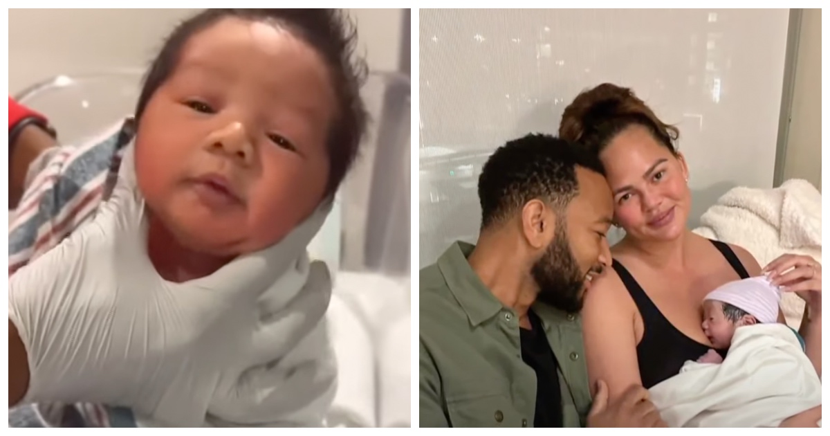 John Legend's Son, Wren, Looks Just Like Him In New Bath Time Photo ...