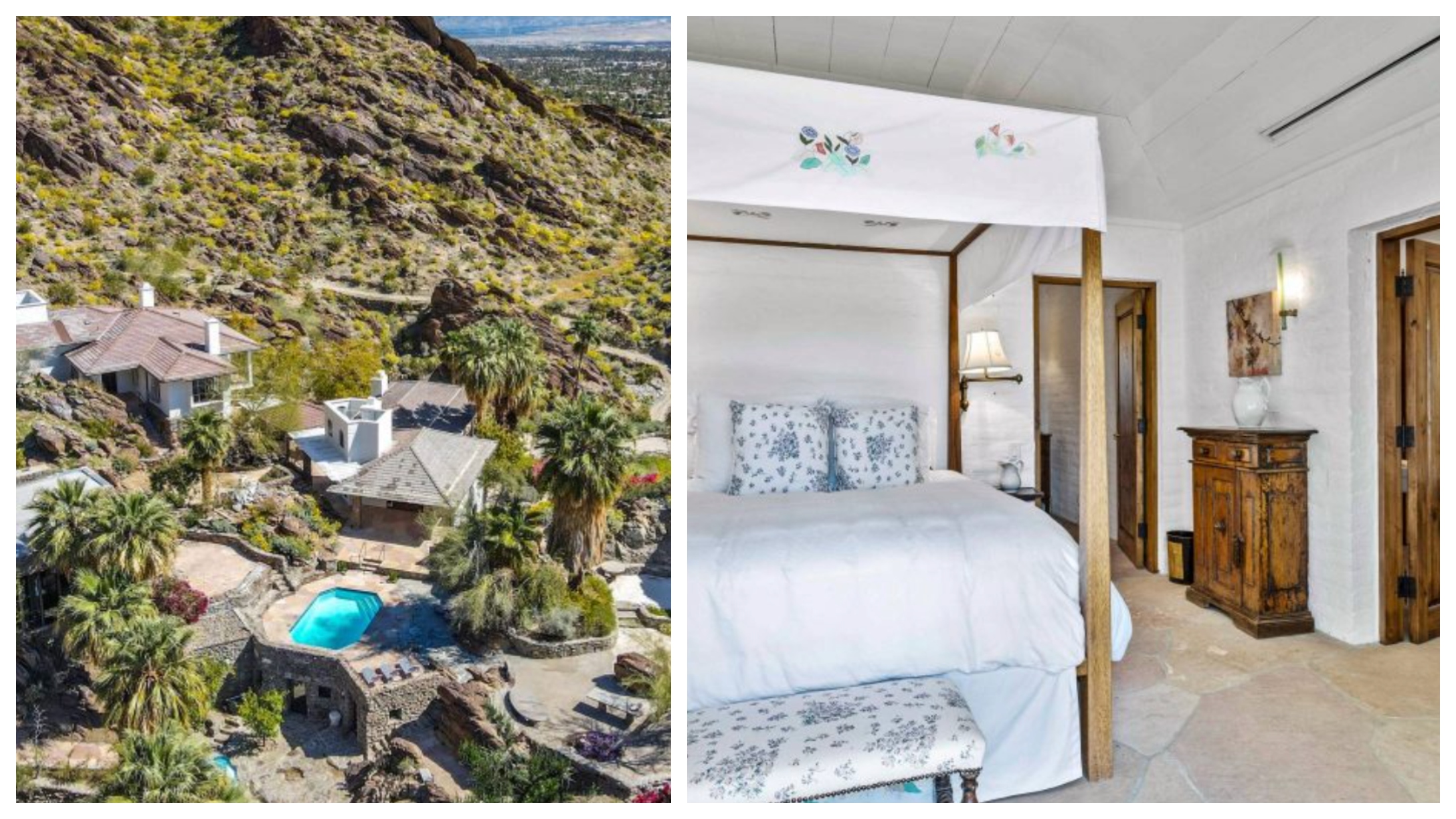 Here's A Look Inside Suzanne Somers' Palm Springs Compound ...