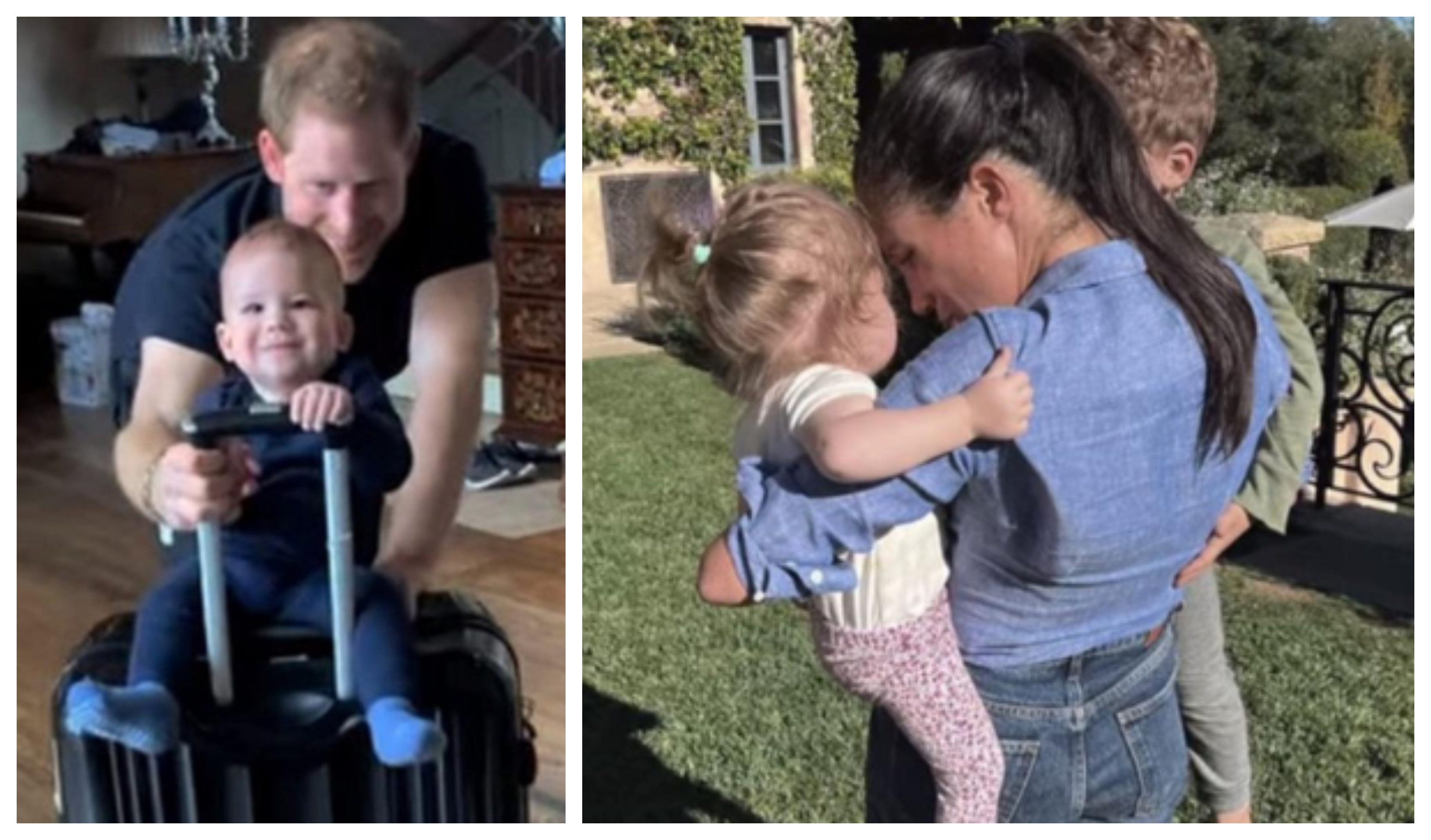 Prince Harry And Meghan Markle Share Rare Photos Of Their Children's ...