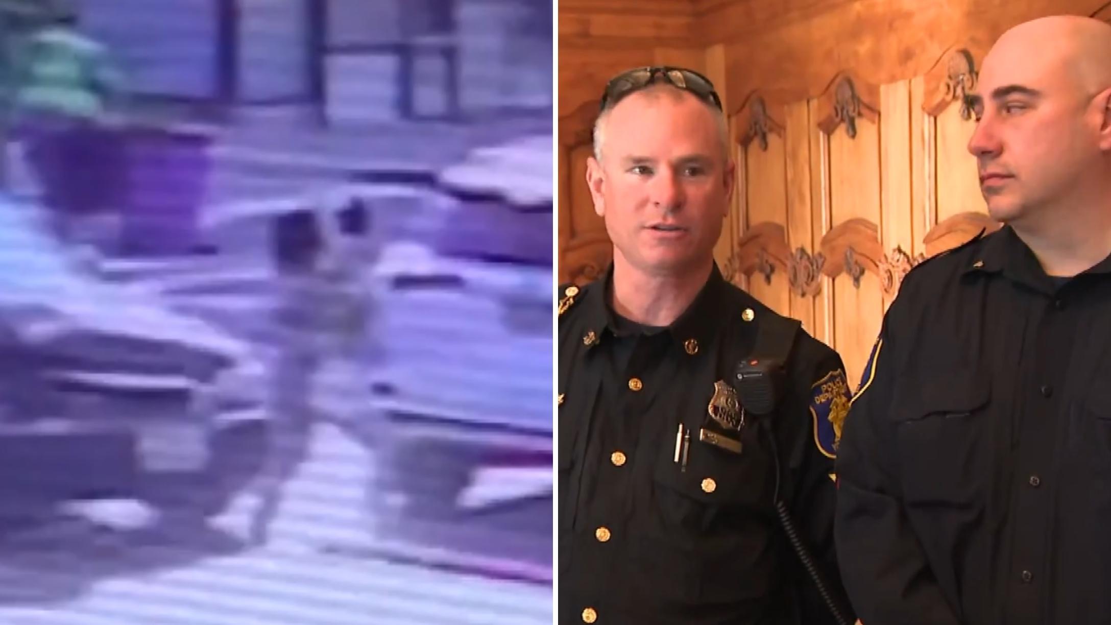 Police Officers Reunite With Family Months After Rescuing Their Infant ...