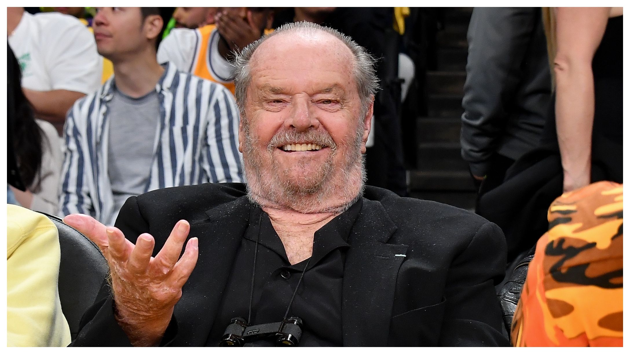 Jack Nicholson Makes 2nd Rare Public Appearance Attending A Lakers Game ...