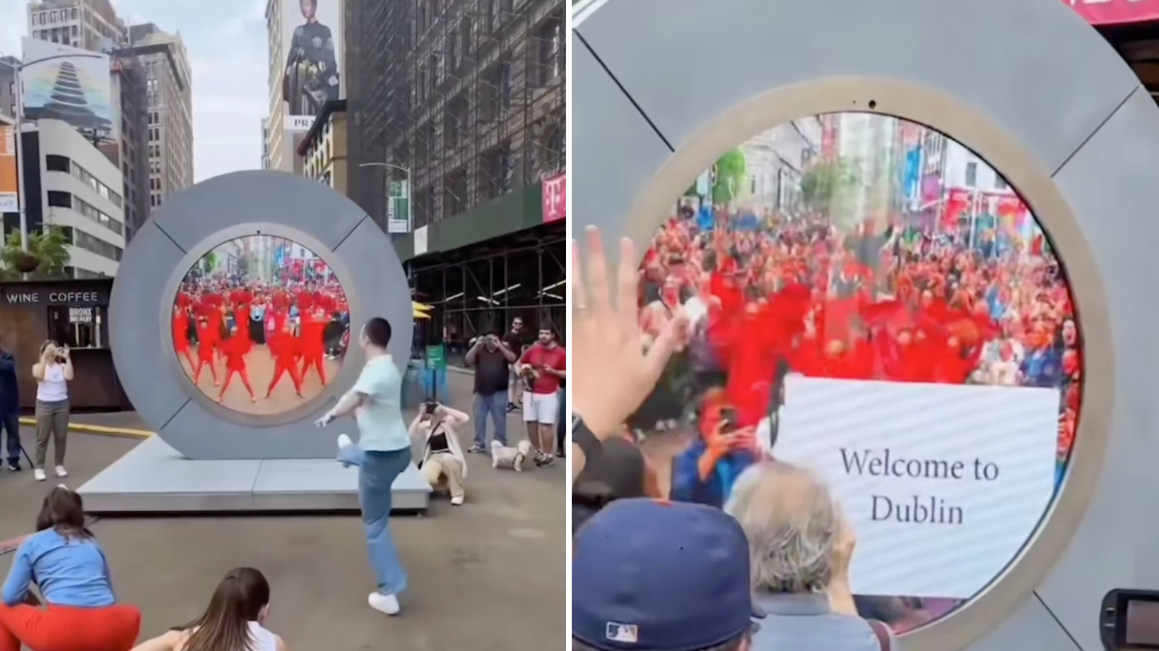 'Portal' Connecting NYC And Dublin Has Been Shut Down Due To ...