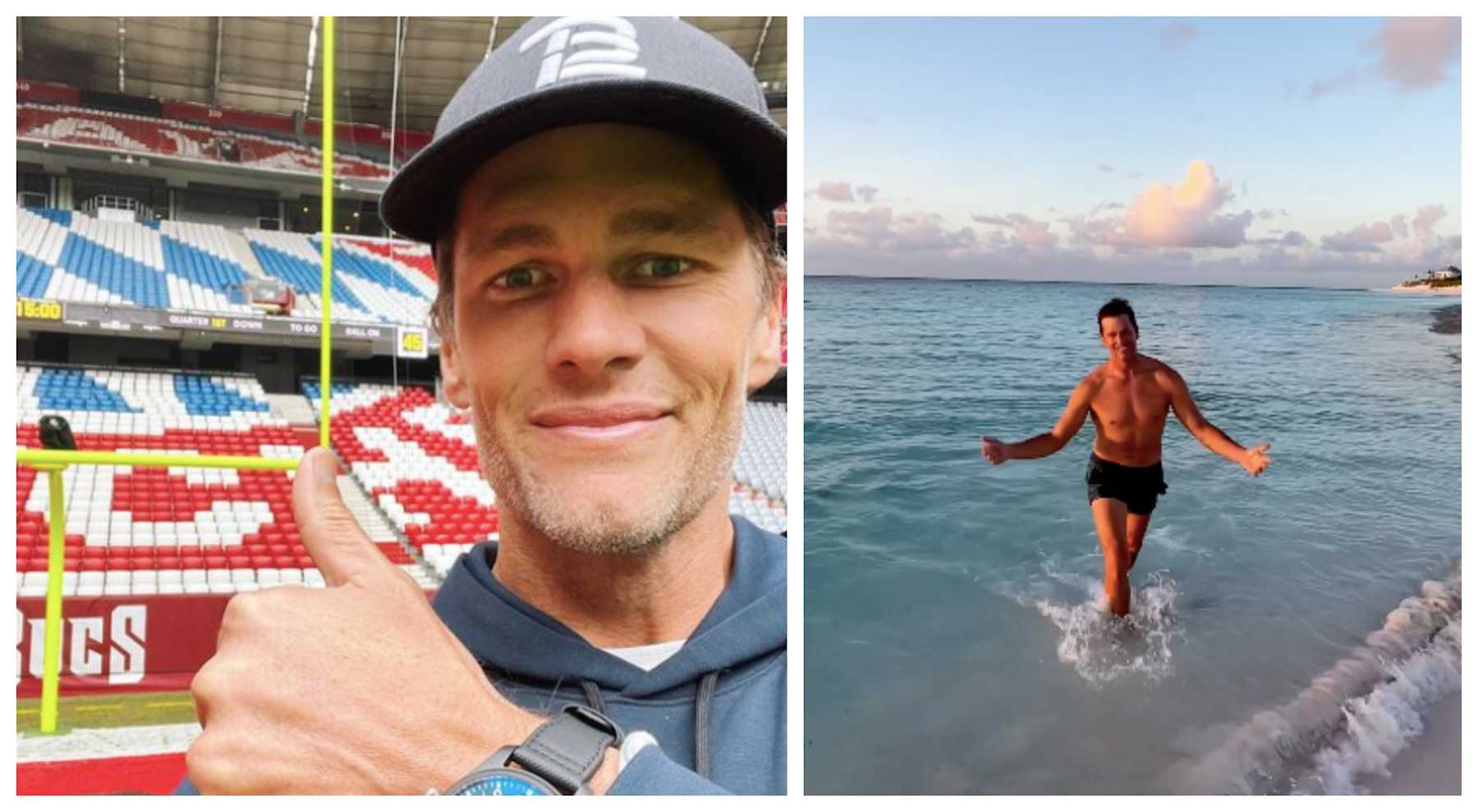 Tom Brady Poses In Underwear In New Twitter Post 2 Days After Announcing Retirement