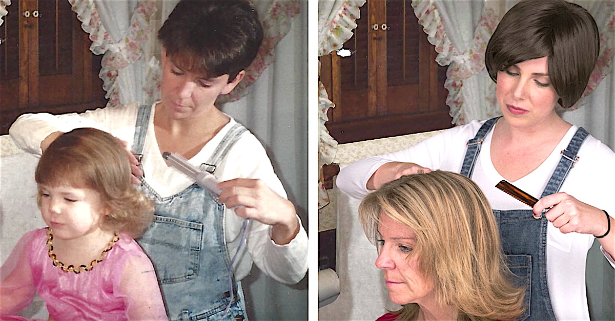 Daughters Recreate Vintage Photos Of Their Mothers With These Stunning ...