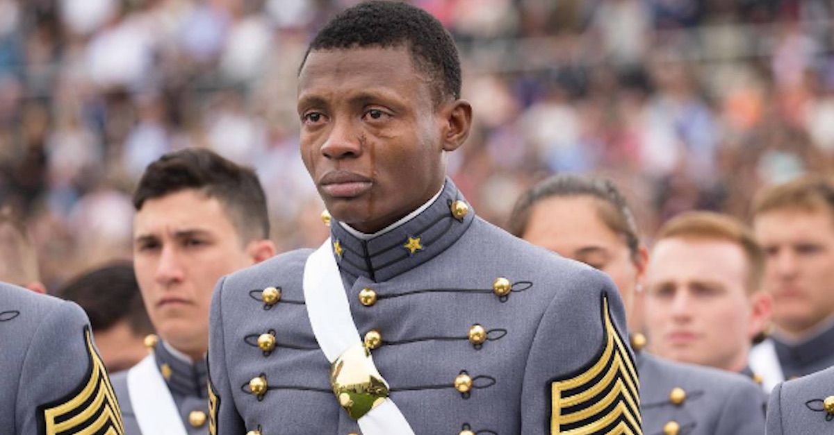 Army Cadet Stands Tall At His Graduation. Now Take A Closer Look At His ...