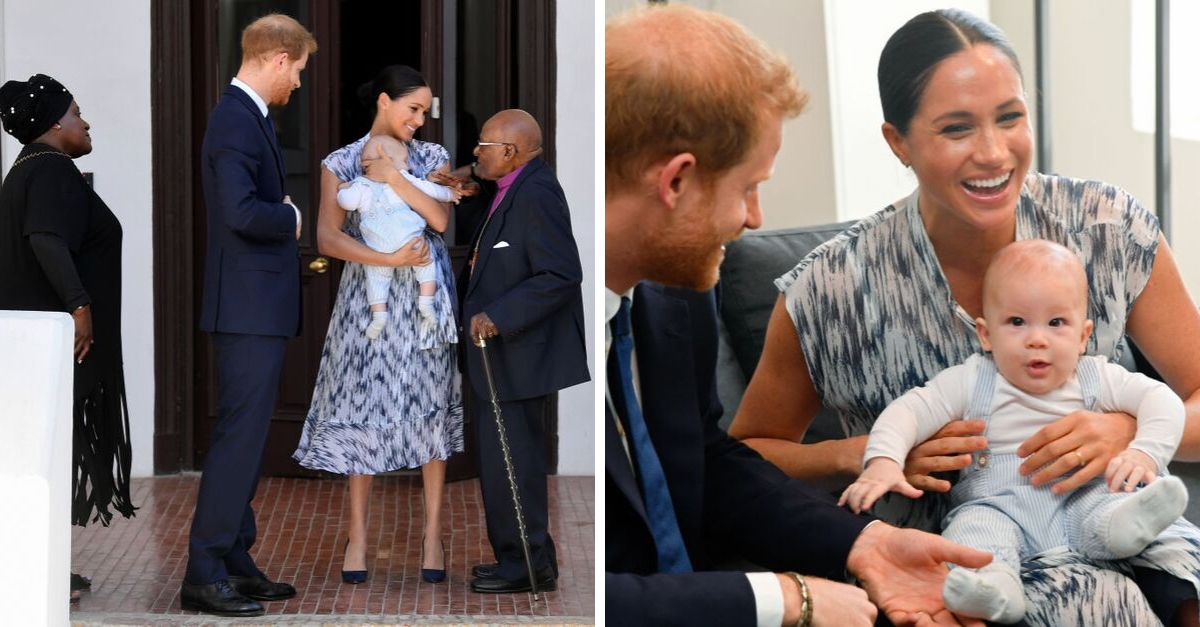 Archie Harrison Joins Harry And Meghan For Visit With Desmond Tutu ...