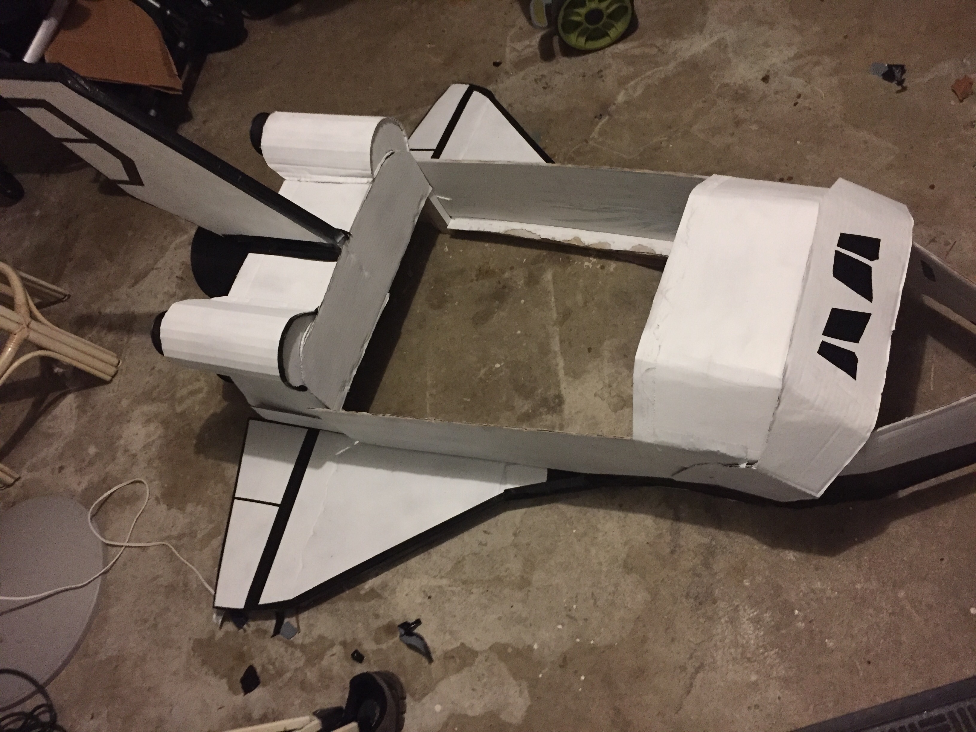 Dad Transforms Son's Radio Flyer Wagon Into Incredible Rocket Ship ...