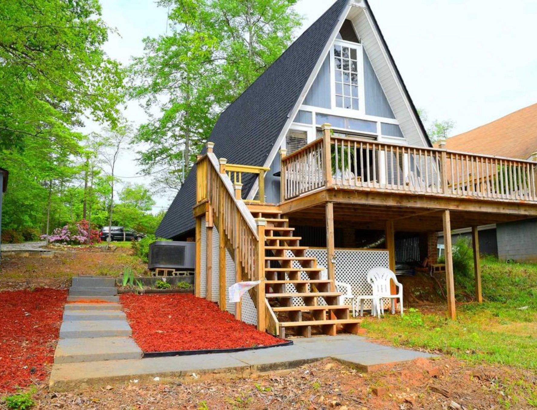 Triangle House Has Stunning Views And Open Interior | LittleThings.com