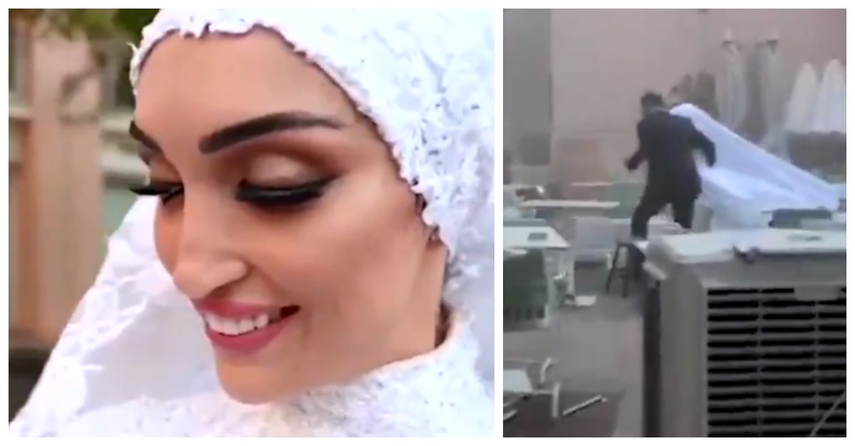 Bride Recounts Terrifying Photo Shoot During Beirut Blast ...