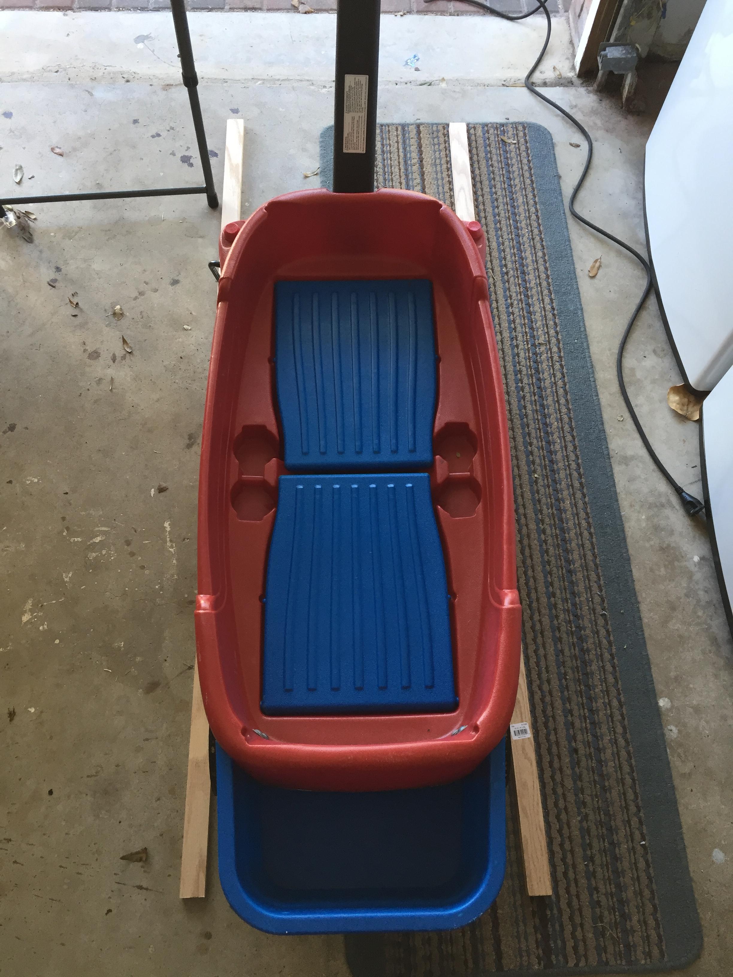 Dad Transforms Son's Radio Flyer Wagon Into Incredible Rocket Ship ...