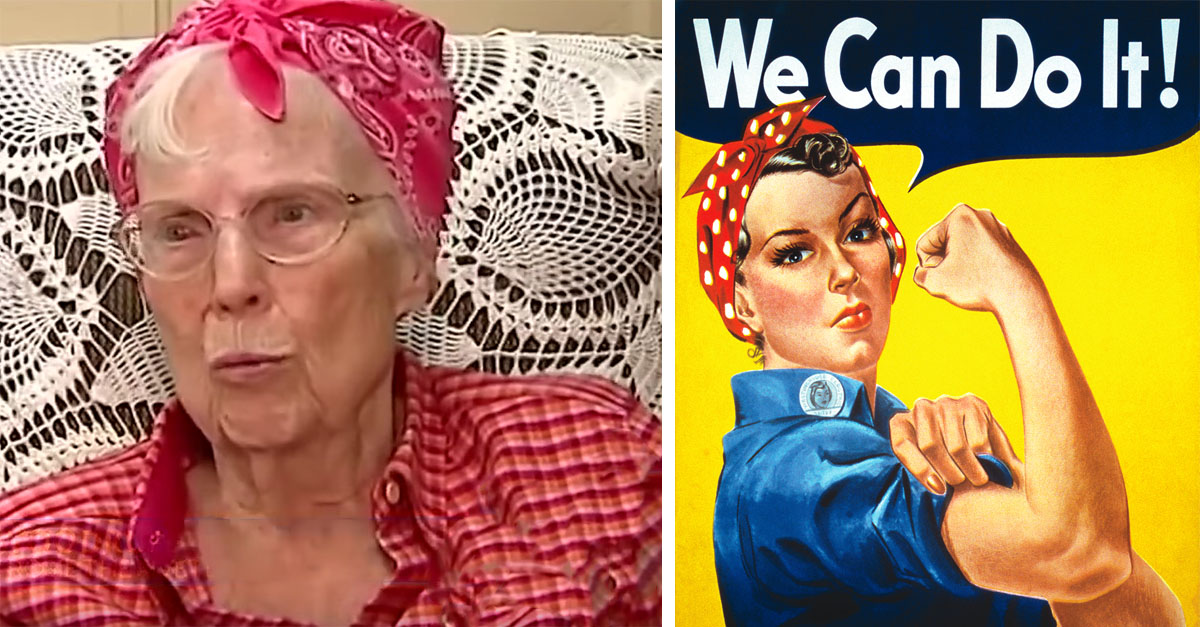 Real Life 'Rosie The Riveter' Gets Recognition Decades Later ...