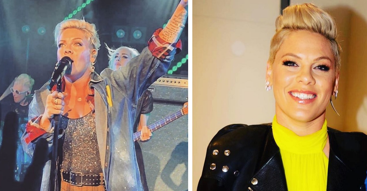 Pink Proudly Shares A Photo Of Her 'Thunder Thighs': 'Strong Is My Goal ...