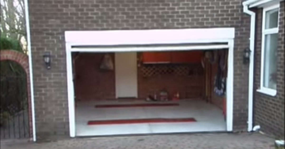He Fits Two Cars Into A One Car Garage With This GENIUS Invention. I ...