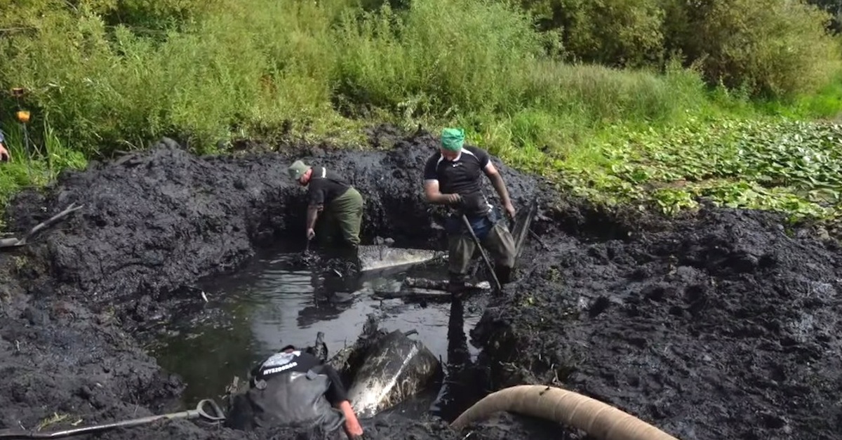 A Drought Unearthed Mysterious WWII Remnants In This Swamp... When They ...