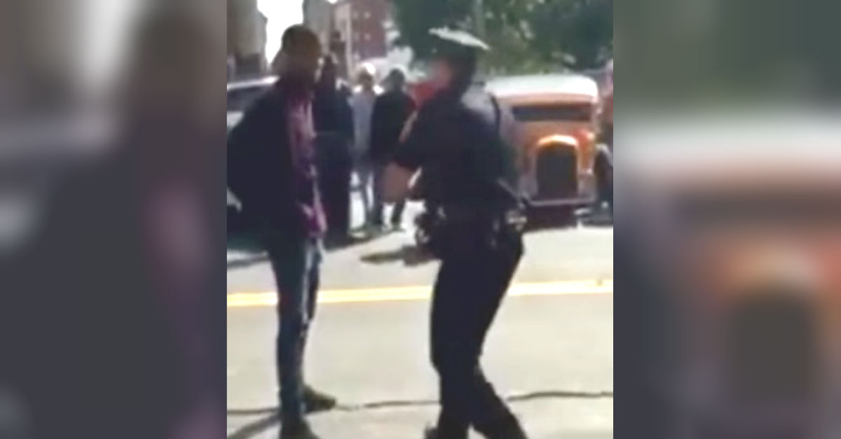 Police Officer Walks Up To A Man Dancing In The Street. Now Watch What ...