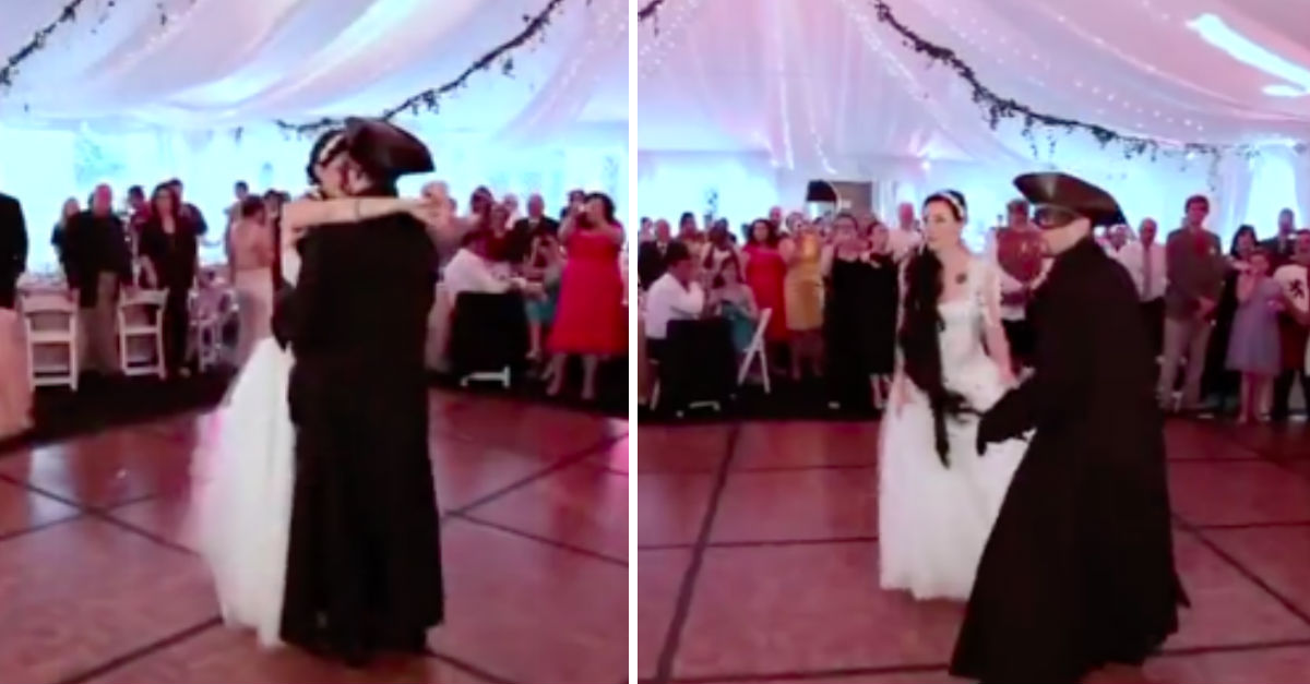 First Dance Turns Into A Battle On The Floor | LittleThings.com