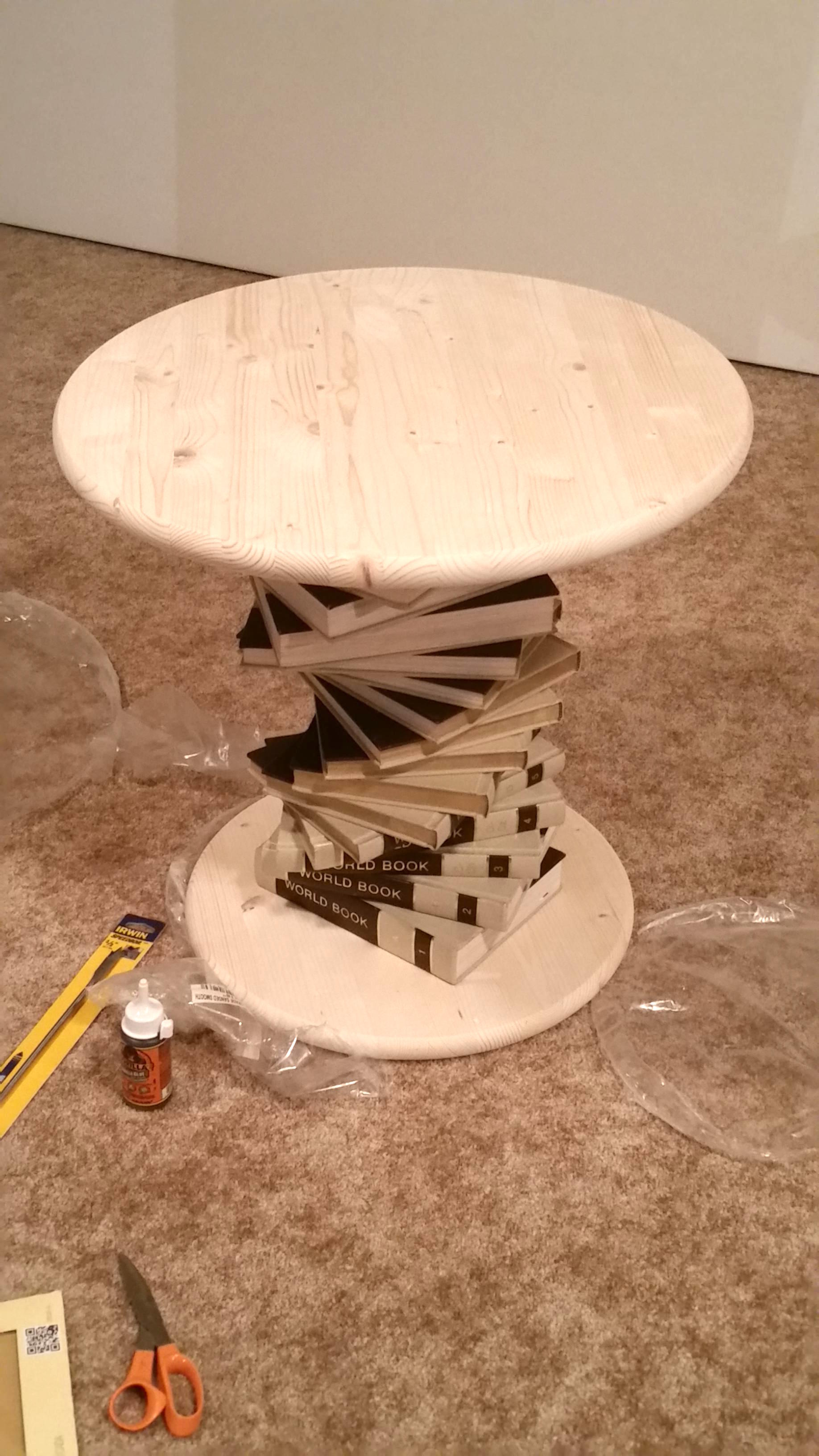 Instead Of Tossing His Old Encyclopedias, He Transforms Them Into THIS ...